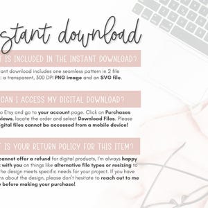 Sweater Weather Doodles Seamless SVG Pattern, Winter Holiday Paper ...