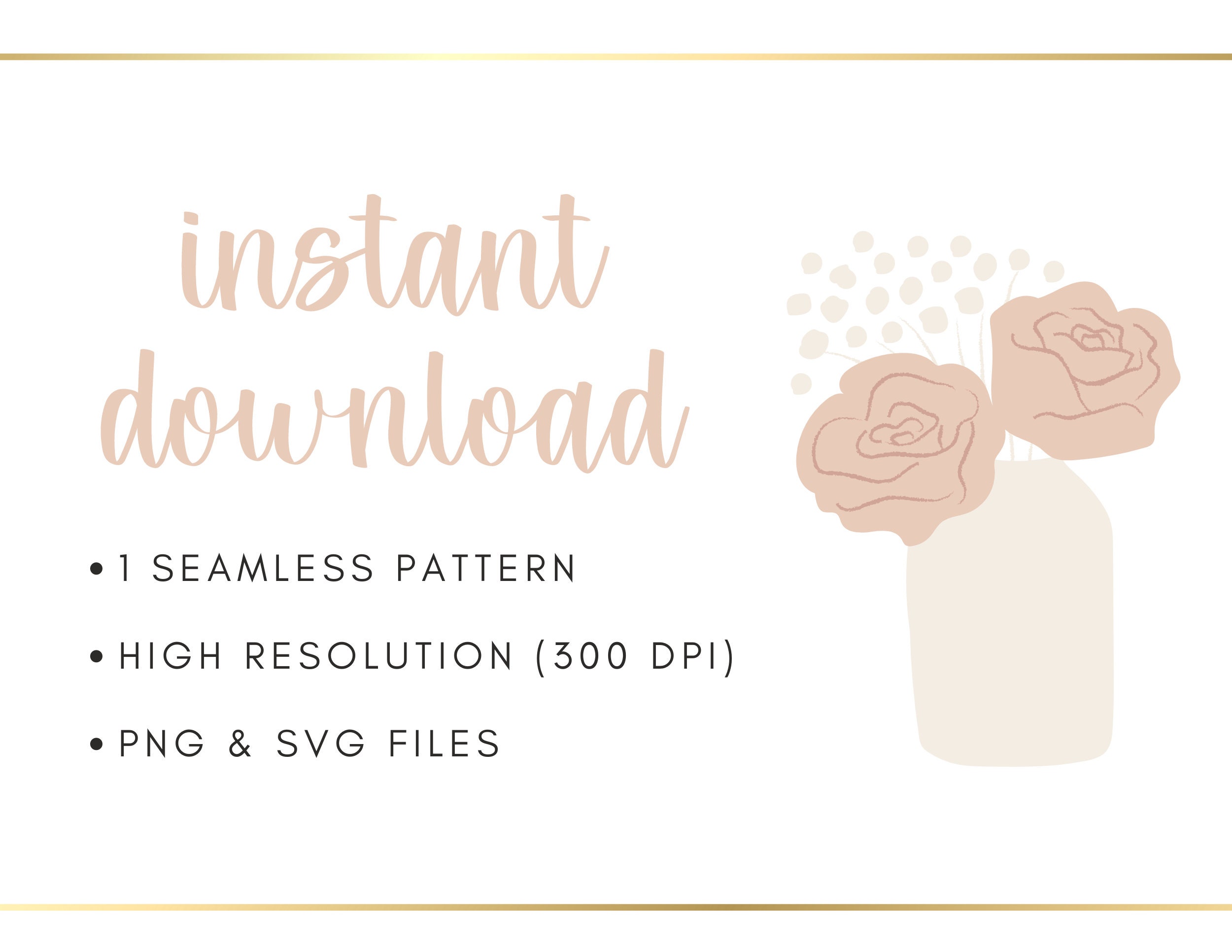 Digital Paper, Safari Animals Seamless Pattern, Black and White ...