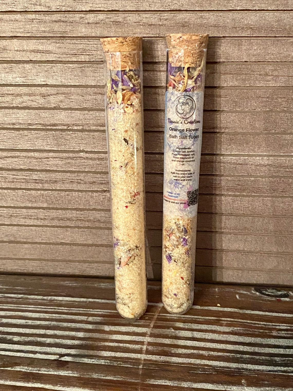 Bath Salt Tubes - Etsy