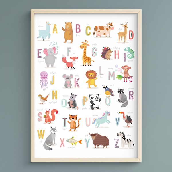 Alphabet Art - Etsy