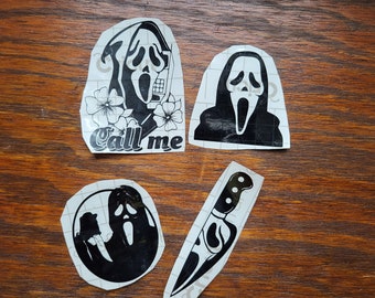 Scream Decal | Etsy