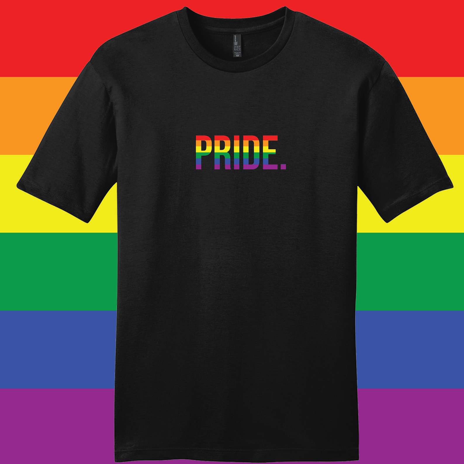 Lgbt Shirts Pride Shirts Pride Month Rainbow Shirt Black Etsy