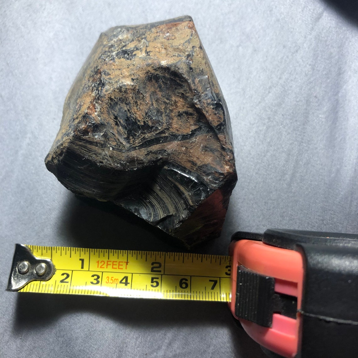 Rough Mahogany Obsidian Chunk | Etsy