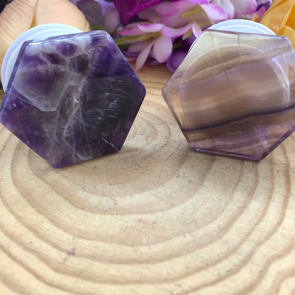 Geode Phone Grip - Etsy