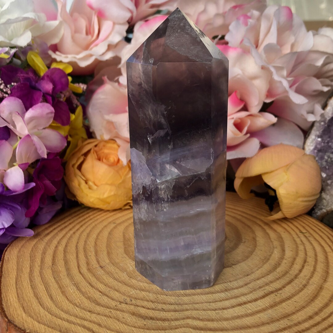 UV Reactive Fluorite Tower - Etsy
