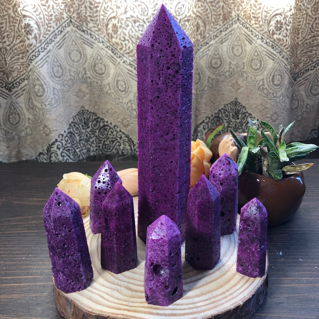 Honeycomb Ruby Tower - Etsy