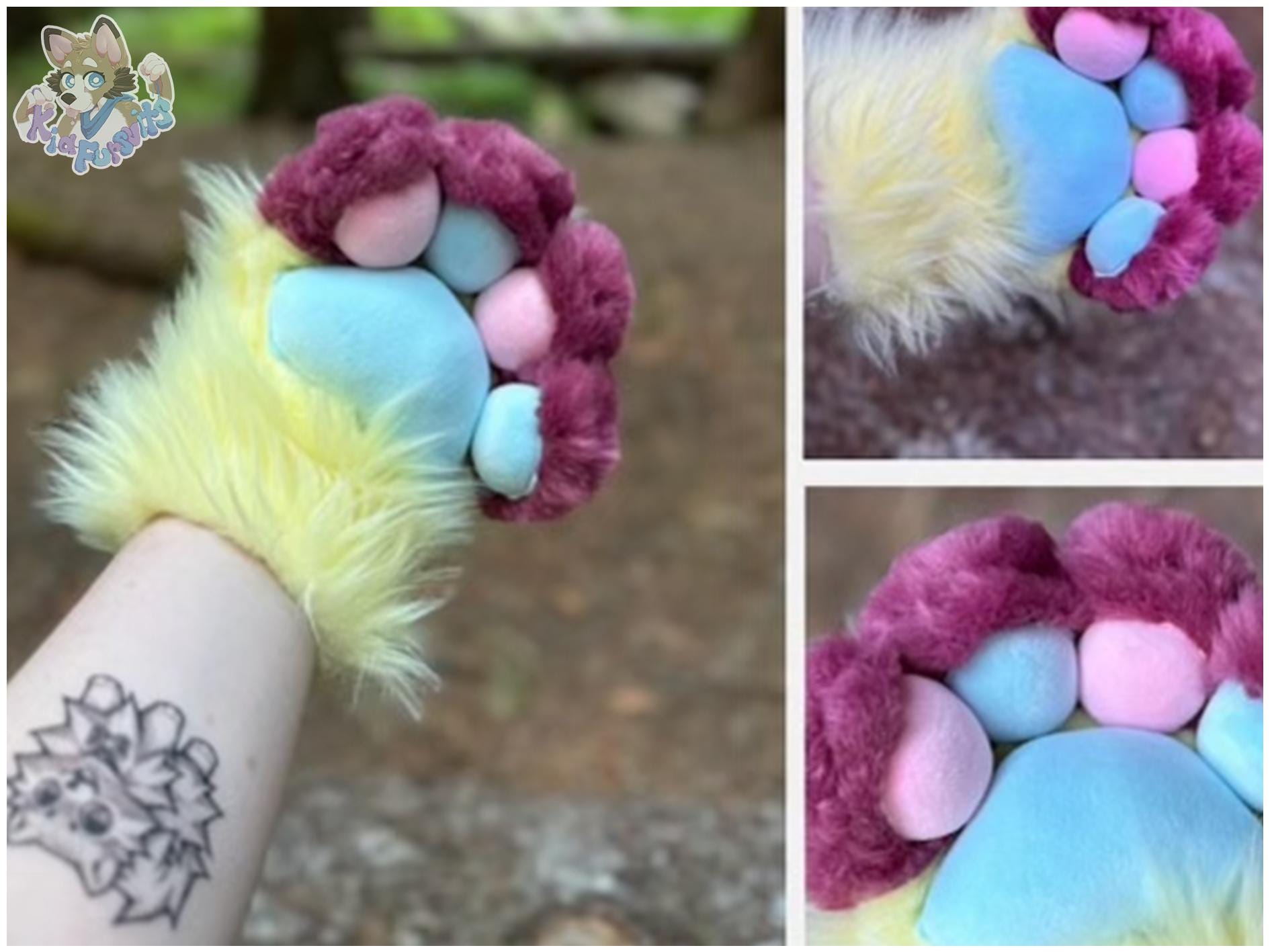 Fursuit Mochi Paw Pattern - Digital Download ONLY - Etsy