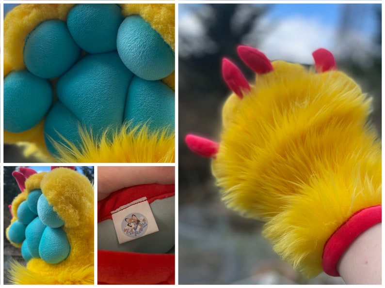 Fursuit Mochi Paw Pattern Digital Download - Etsy