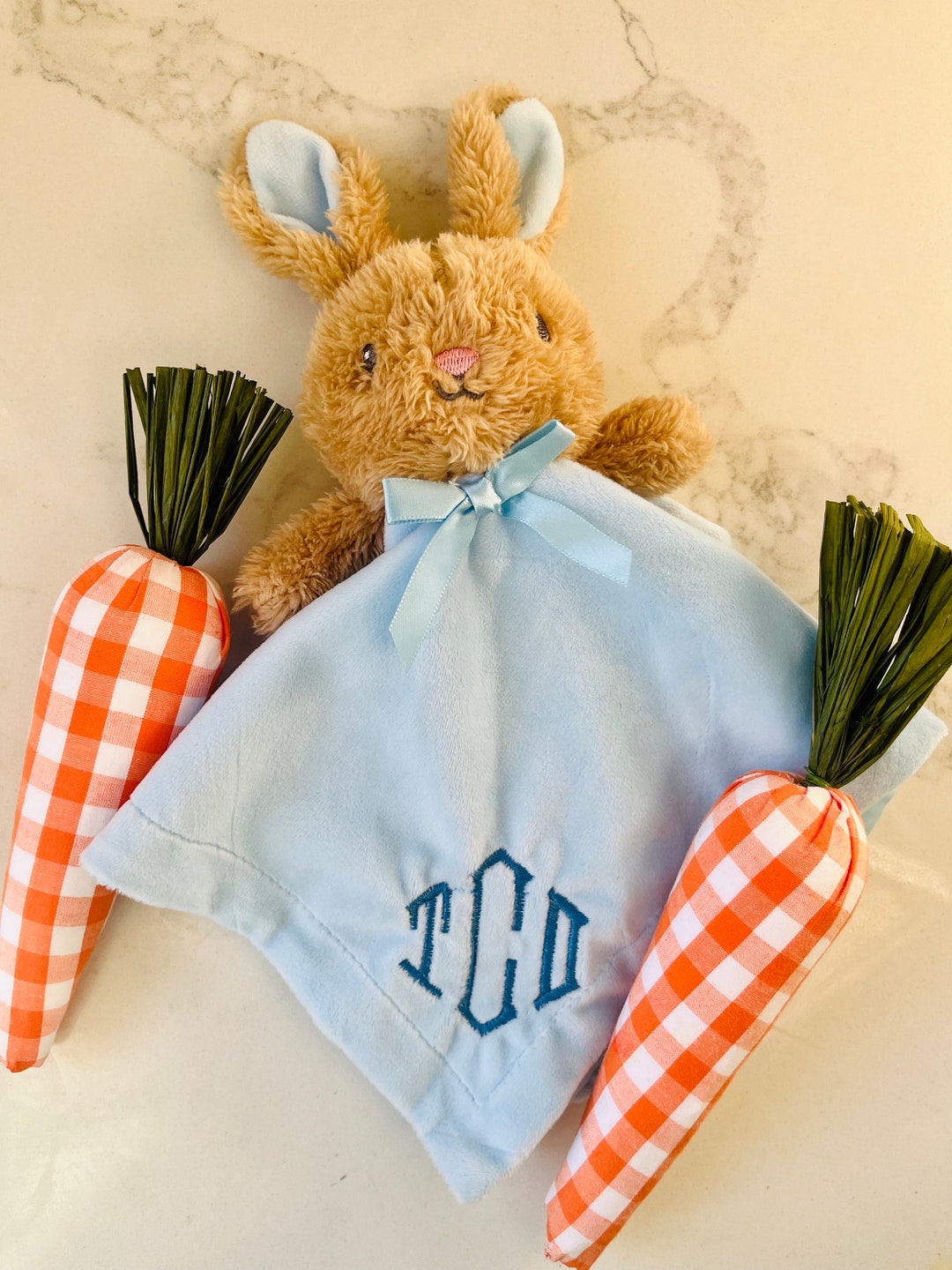 Monogrammed Easter Bunny Plush, Personalized Easter Bunny Plush ...