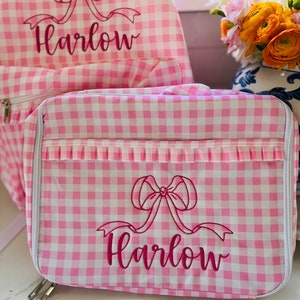 Monogrammed Child's Backpack, Personalized Backpack, Embroidered School ...