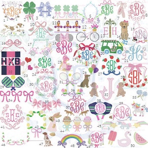 Monogrammed Child's Backpack, Personalized Backpack, Embroidered School ...