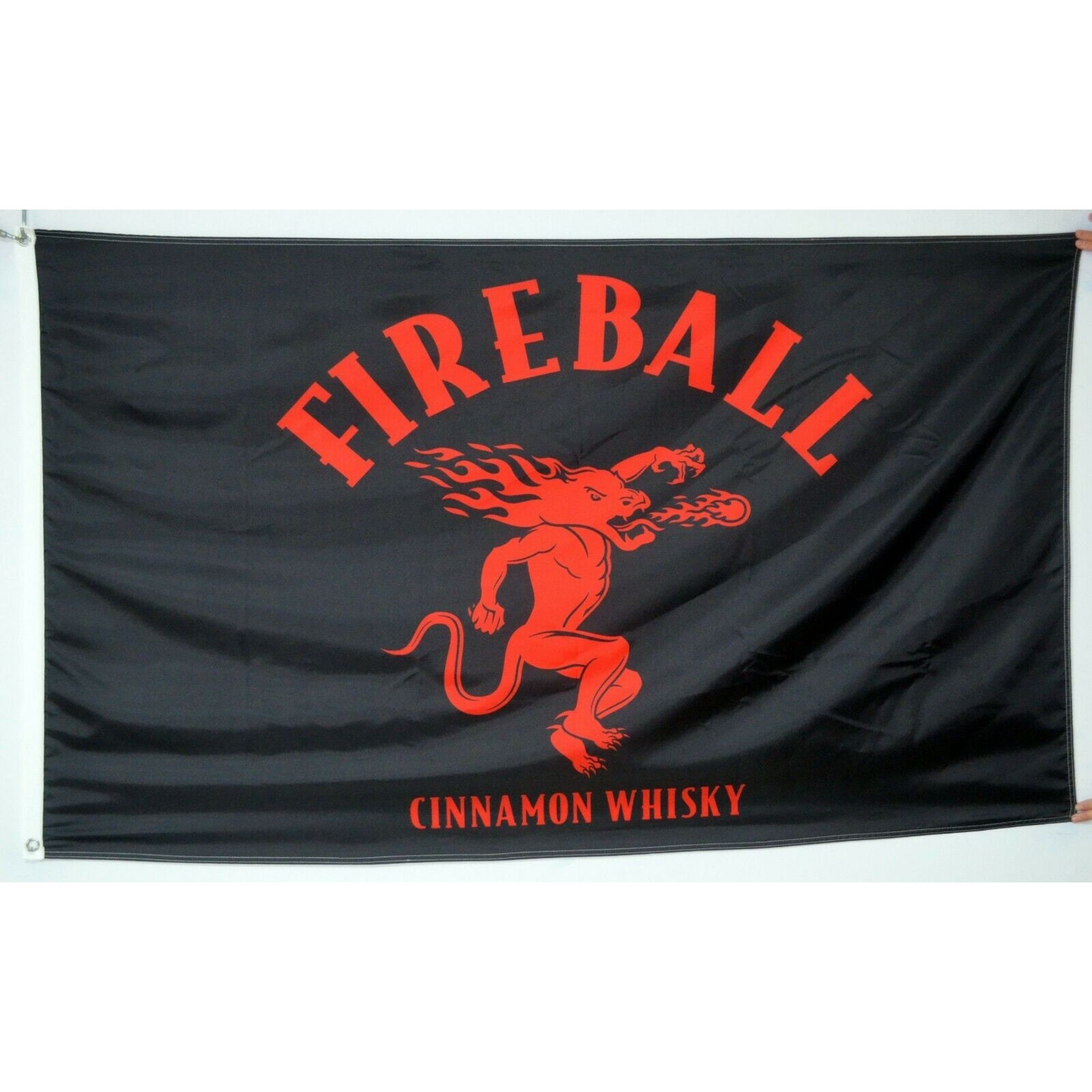 Fireball 3x5 Flag Banner | Etsy