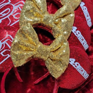 San Francisco 49er Ears - Etsy