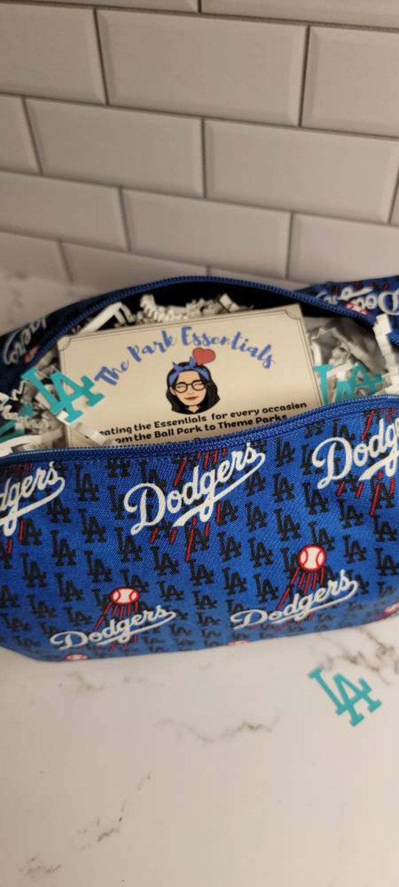 Let's Go Dodgers Cosmetic Make up Bag - Etsy
