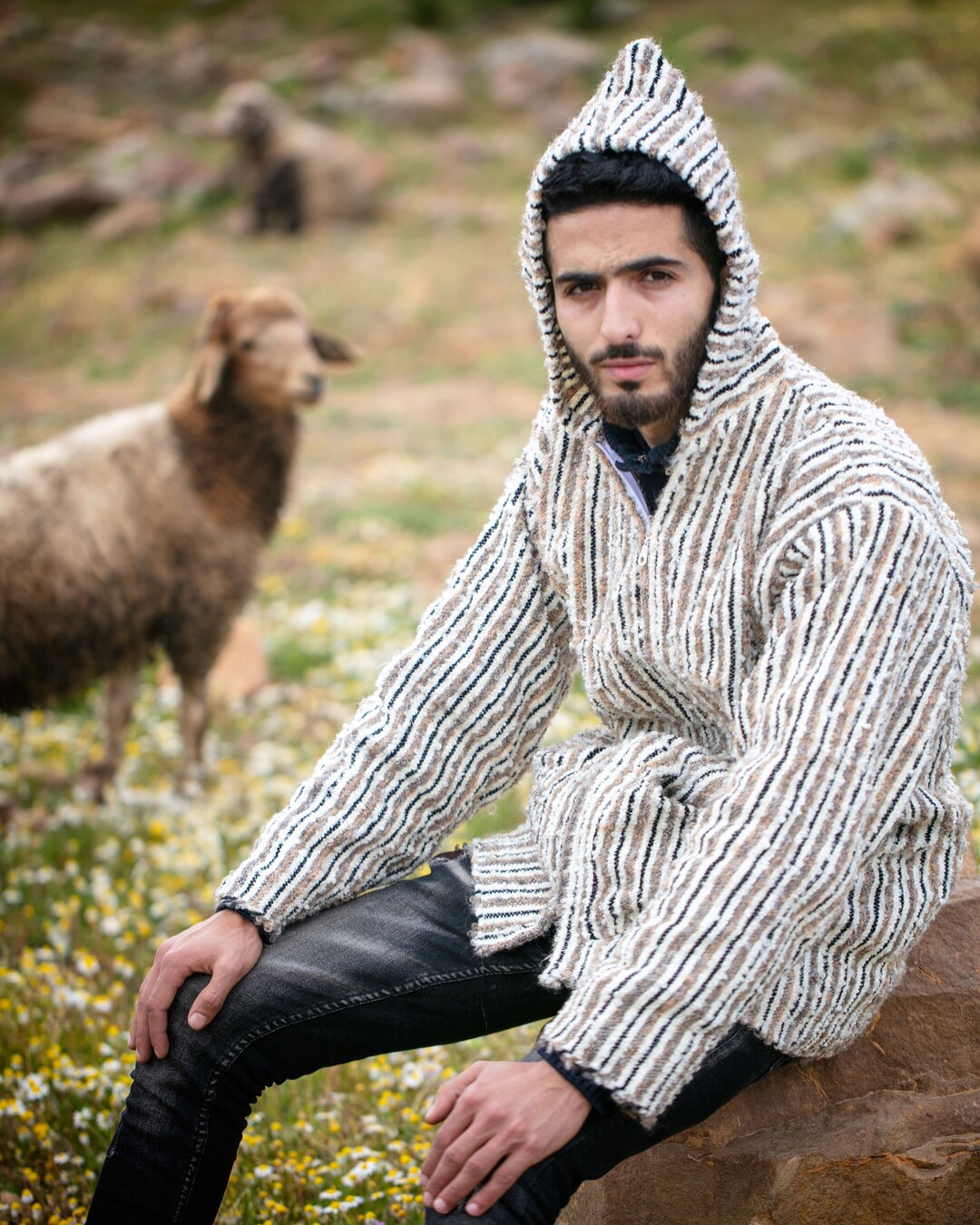 Moroccan Cardigan Clothing, Moroccan Cloak Dress, Winter Cloak ...