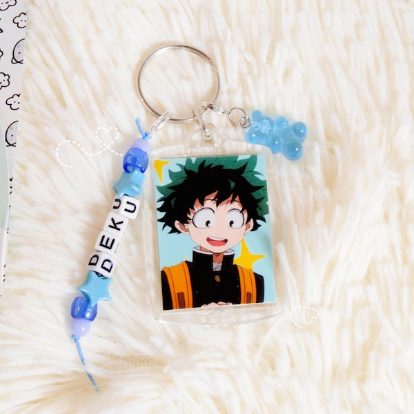 My Hero Academia Keychain - Etsy