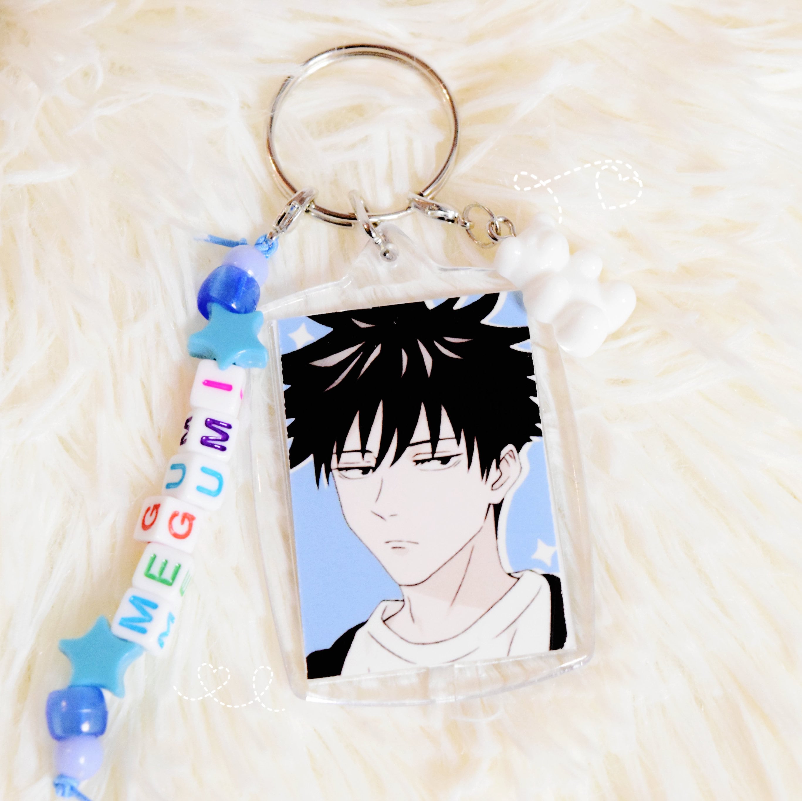 Custom anime keychains | Etsy