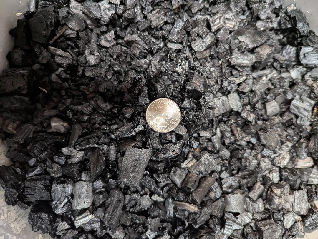 Biochar Made From NC Hardwood - 1 Gallon Fluid Oz. Equivalent - Etsy