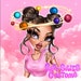 Doll Cartoon Portrait Logo Style Logo Beauty Logo - Etsy