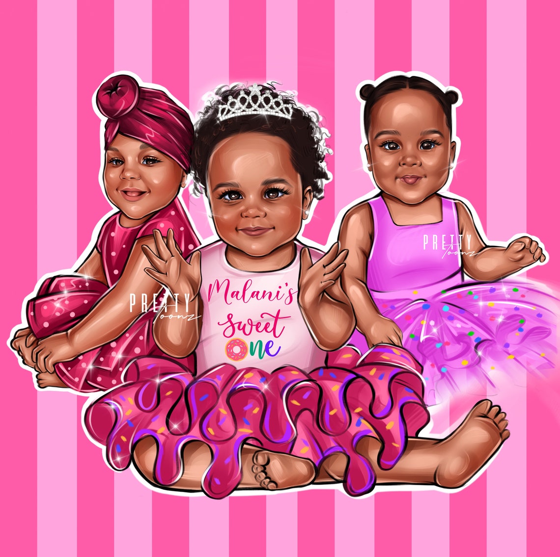 Little Girl Branding Custom Logo for Daughter Logo for - Etsy