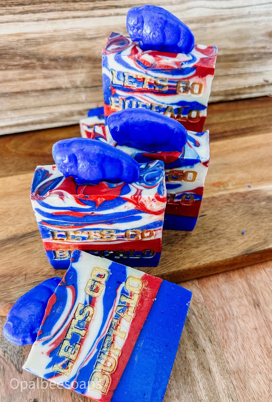 Bills Soap/716/ Game Day Artisan Soap/ Buffalo Bills Inspired Soap ...