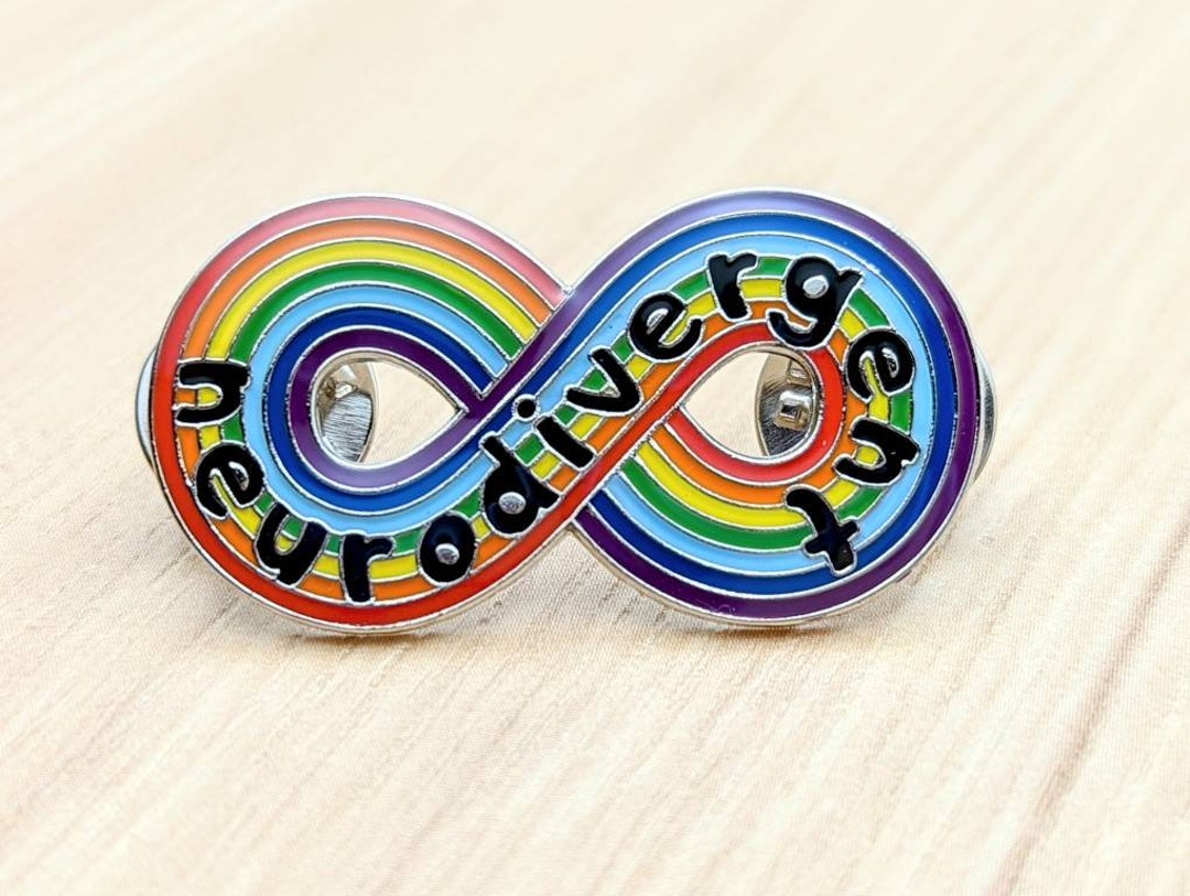 Neurodivergent Pride Large Infinity Rainbow. Autism Acceptance Pride ...