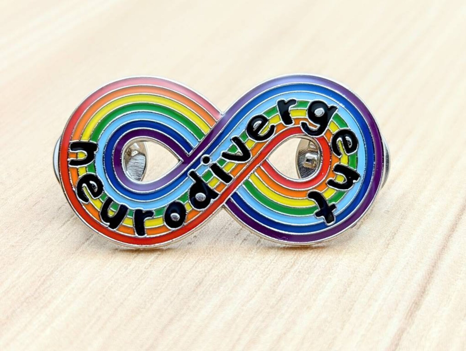 Neurodivergent Pride Large Infinity Rainbow. Autism - Etsy