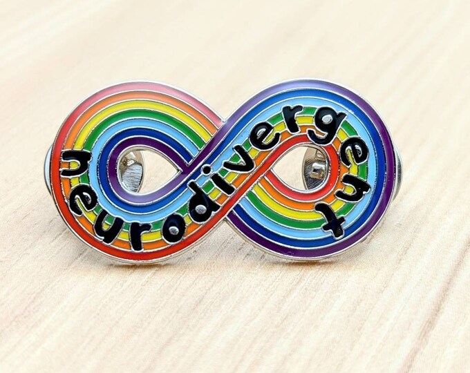 Neurodivergent Pride Large Infinity Rainbow. Autism - Etsy