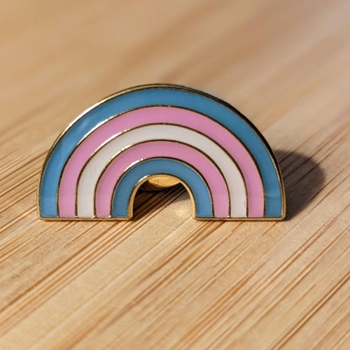 Transgender Pride Enamel Pin Trans Planetary Explorer Soft - Etsy