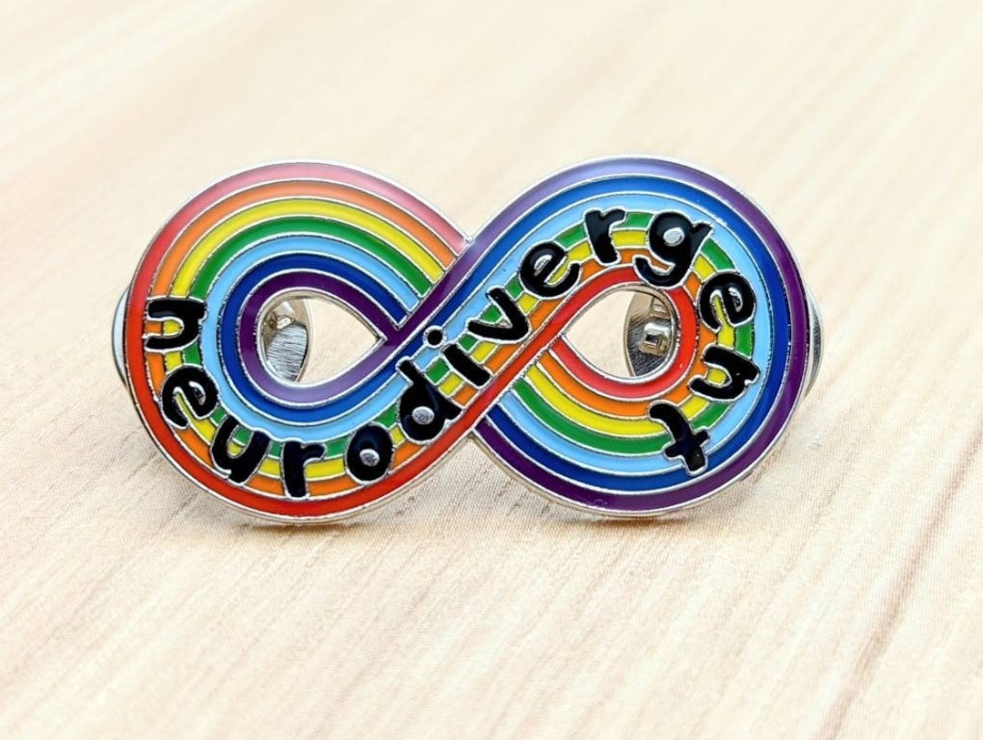 Neurodivergent Pride Large Infinity Rainbow. Autism Acceptance Pride ...