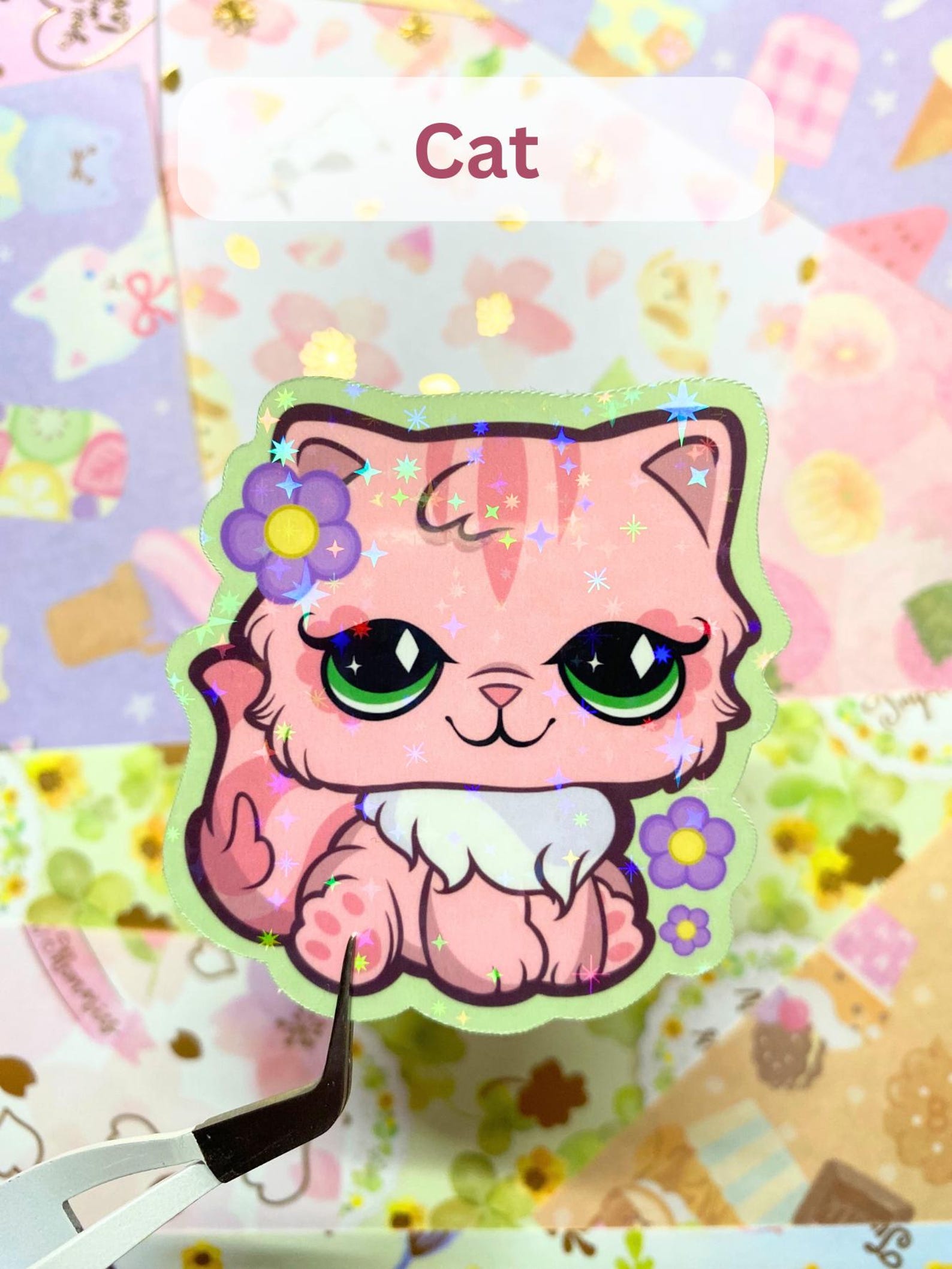 LPS Holographic Stickers: Retro 2000s Pet Decals - Etsy Canada