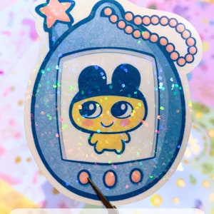 Holographic Tamagotchi Stickers: Y2K Nostalgia, Waterproof Decal - Etsy