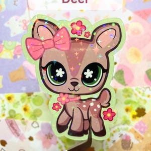 LPS Holographic Sticker | Waterproof Vinyl Laptop Decals | Pet Cat Dog ...