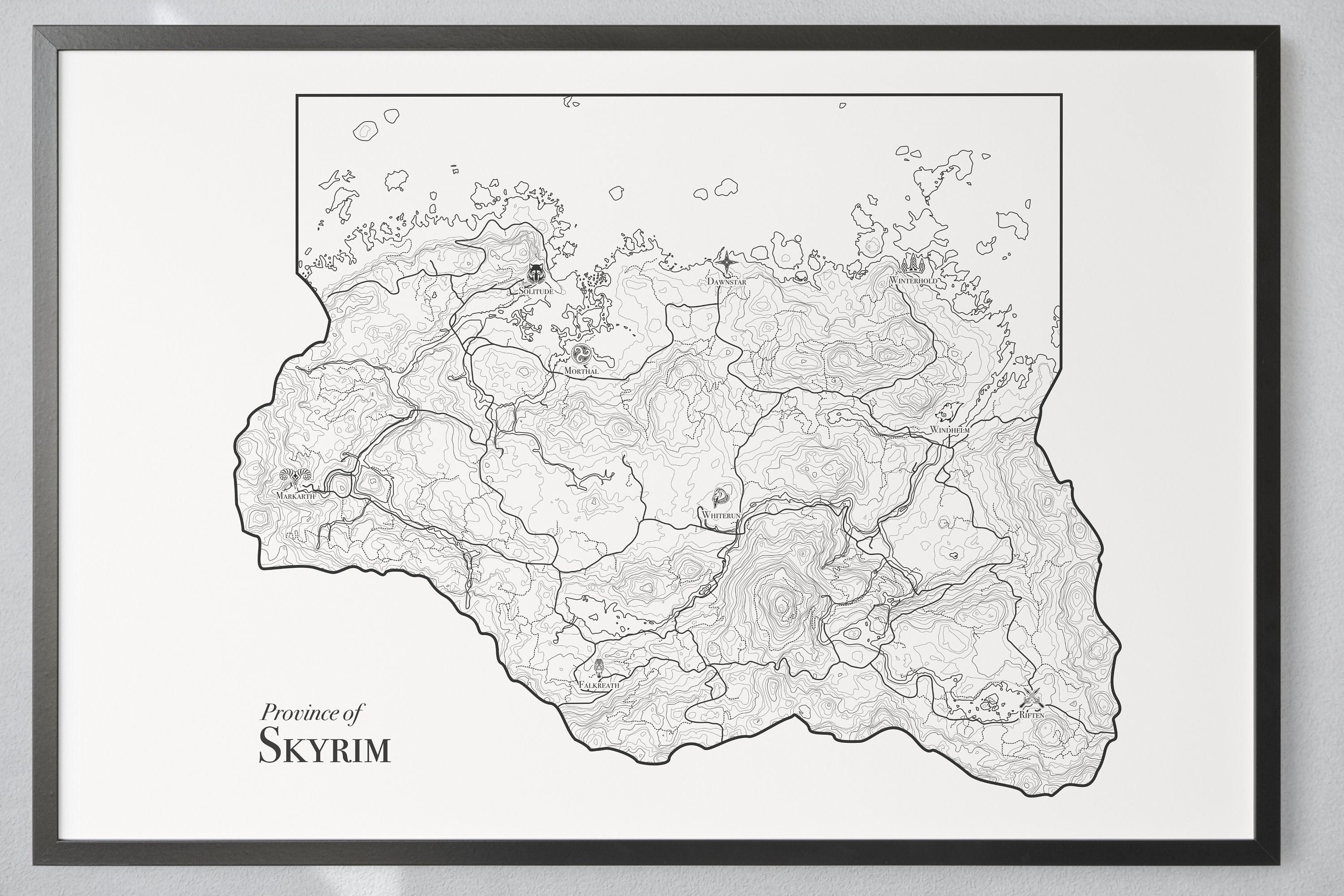 Skyrim Solitude Black