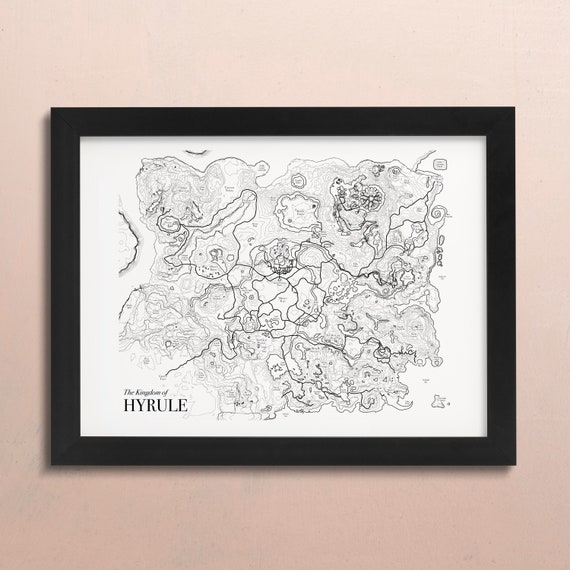 Legend of Zelda Breath of the Wild Gaming Poster Zelda Decor - Etsy UK