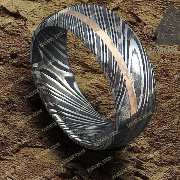 Damascus Ring - Etsy