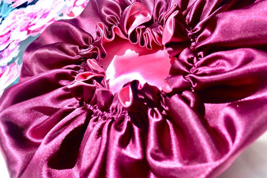 NEW "wine Down" Satin Bonnet for Women | Gift for Her | Bridesmaid Gift ...