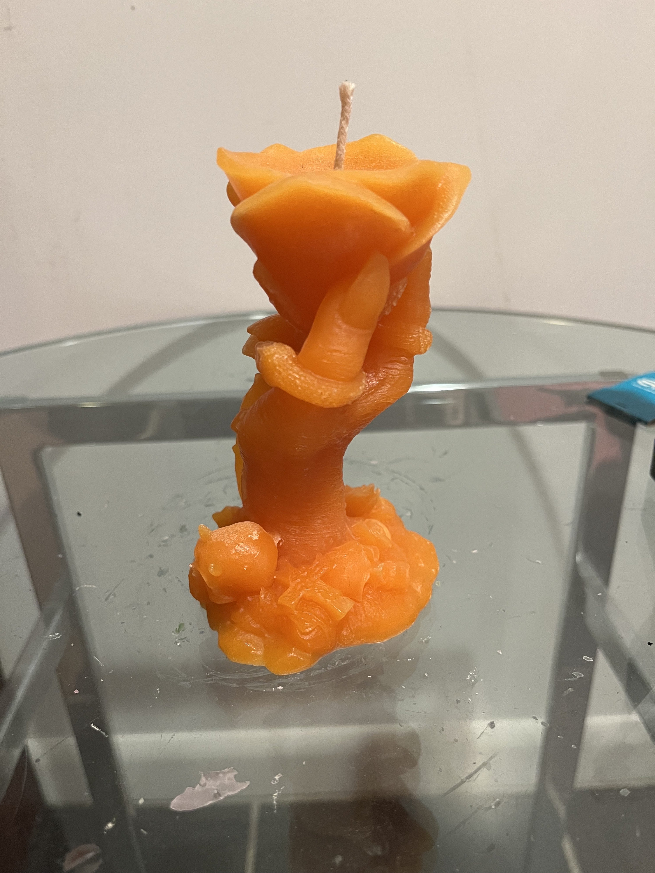 Handmade Witches Hand Candle. - Etsy