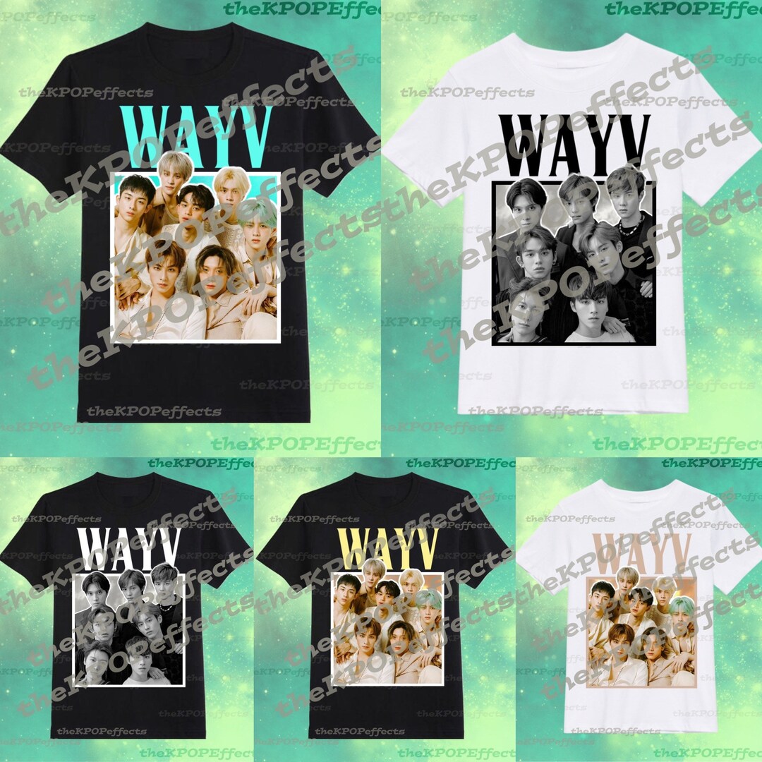 WAYV KPOP Group Kpop T-shirts - Etsy