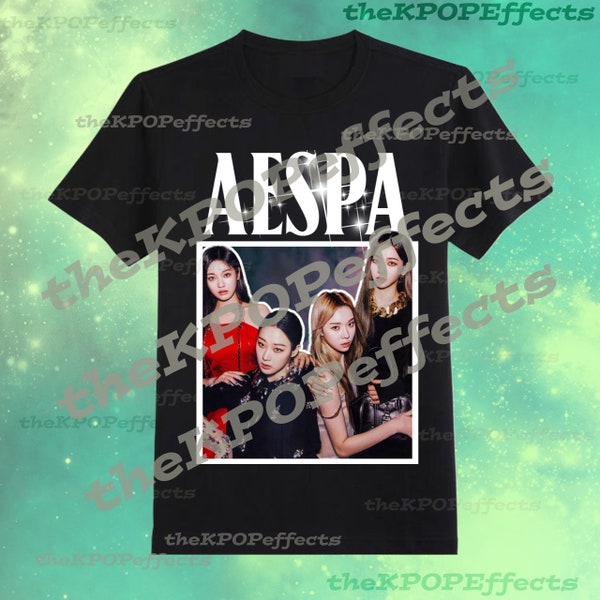 Aespa Winter T Shirts - Etsy
