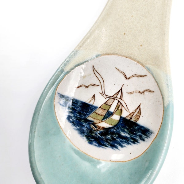Ceramic Spoon Rest - Etsy