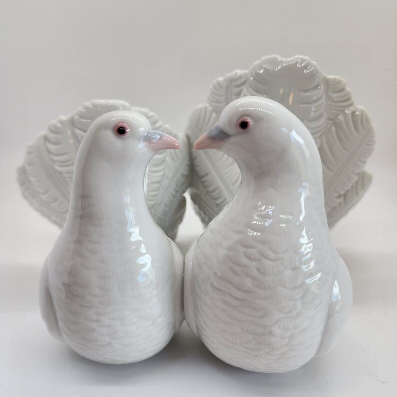 Lladro Love Doves Figurine. These Doves Are a Symbol of Love-a Heart ...