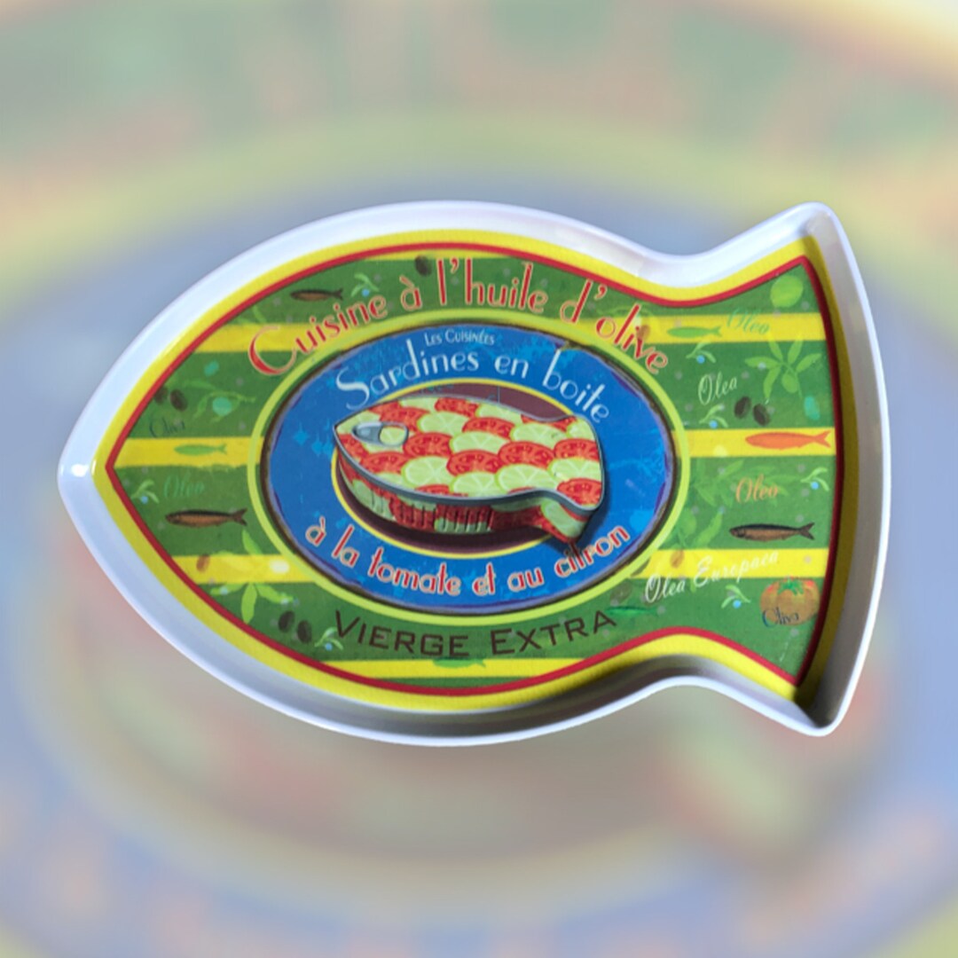 French "sardines a La Tomate" Fish Shaped Tray | Mediterranean Kitchen ...