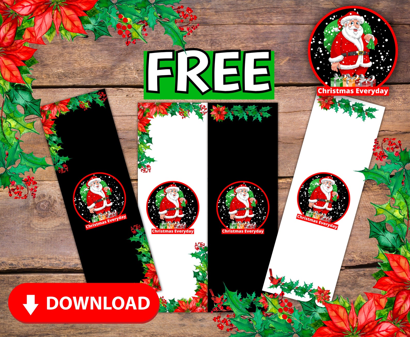 Printable Letter to Santa & Letter From Santa, Letter to Santa Envelope ...