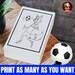 World Cup Coloring Pages Soccer Coloring Pages Footie - Etsy UK