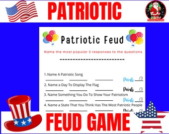 4th of July Family Feud - Etsy