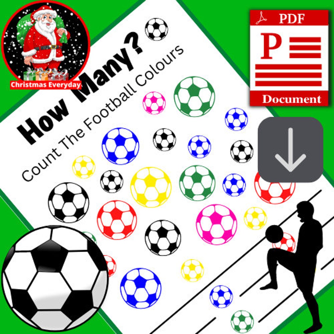 Activity Sheet for Kids Football PDF Activity (Download Now) - Etsy