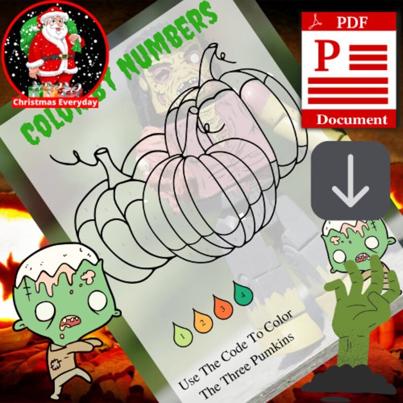 Zombie Printable Halloween Games Printable Zombie Party - Etsy