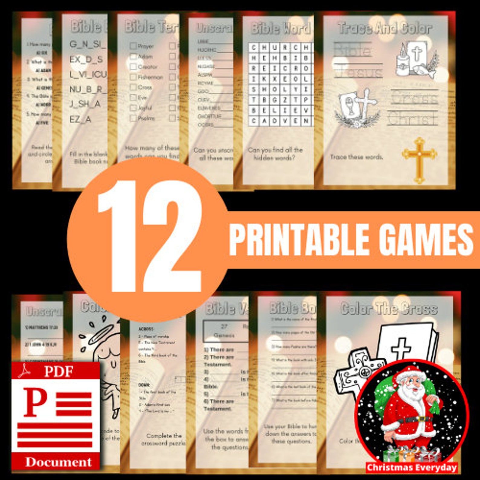12 Bible Printable Games Bible Printables Bible Games Bible Etsy 12-bible-printable-games-bible-printables-bible-games-bible-etsy