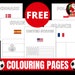 World Cup Coloring Pages Soccer Coloring Pages Footie - Etsy UK